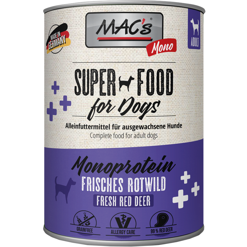 MAC's Dog Monoprotein Rotwild 800 g günstig kaufen
